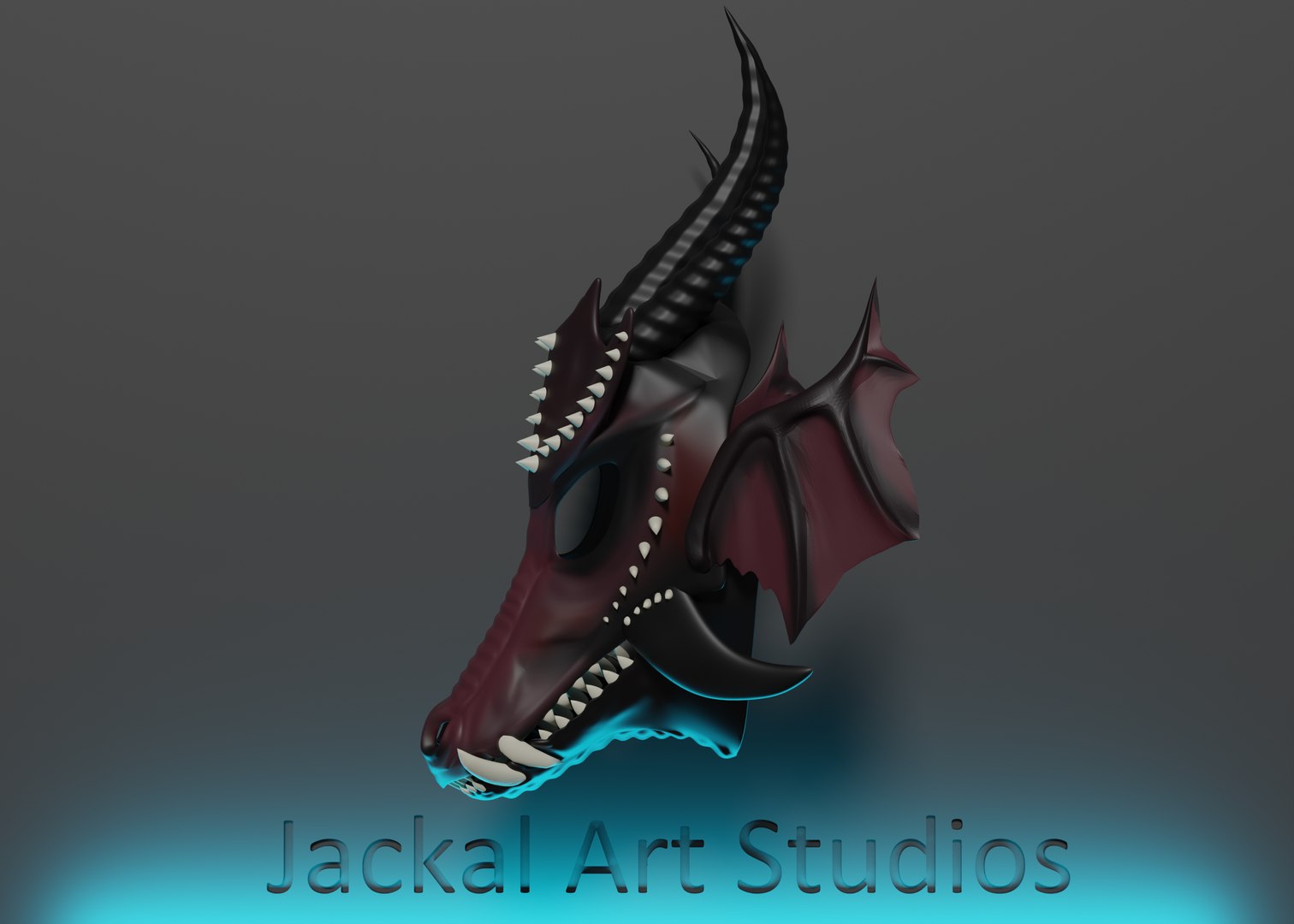 Red Dragon Mask 3D Model - TurboSquid 1719470