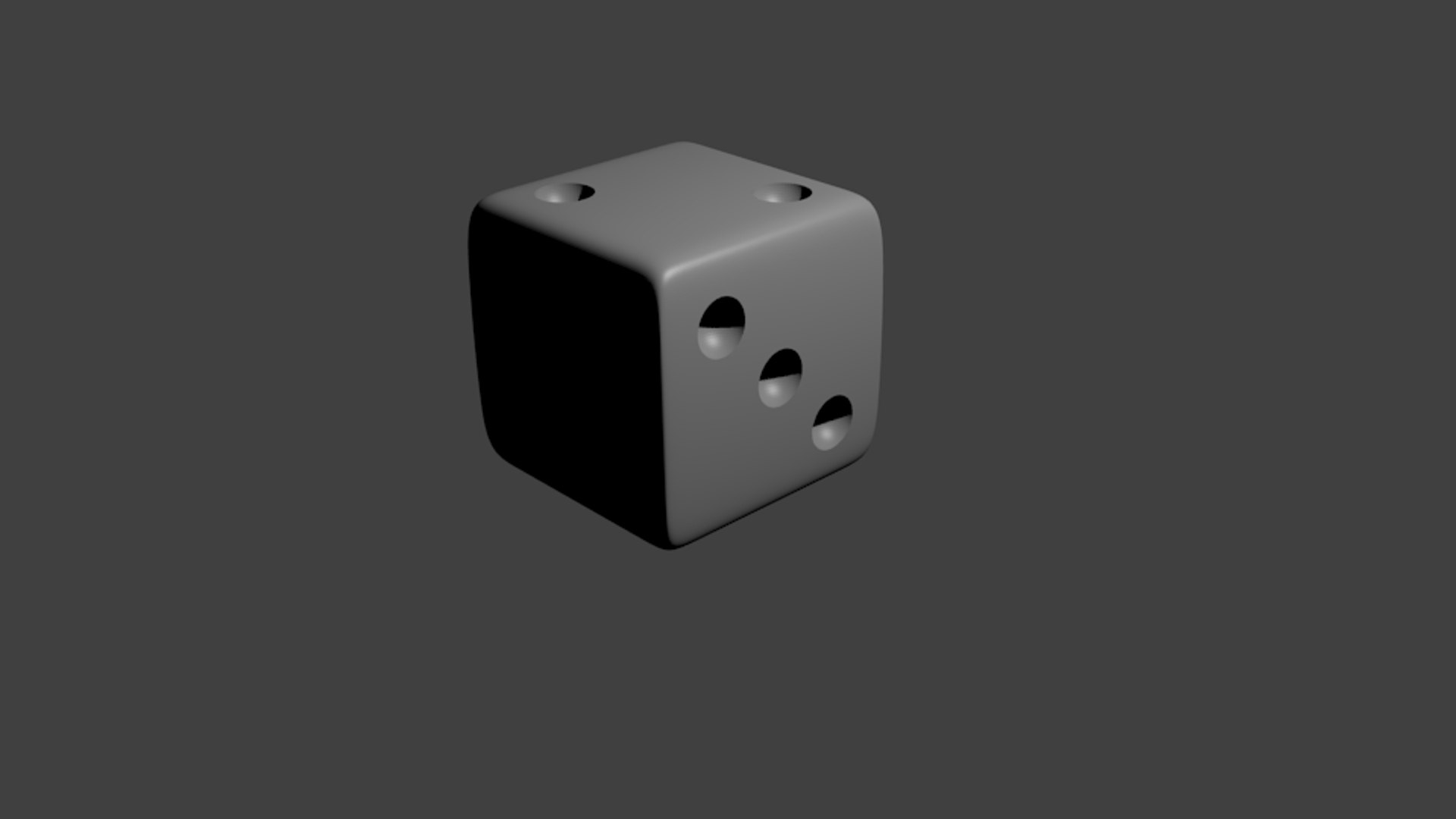 3d Model Blender Dice