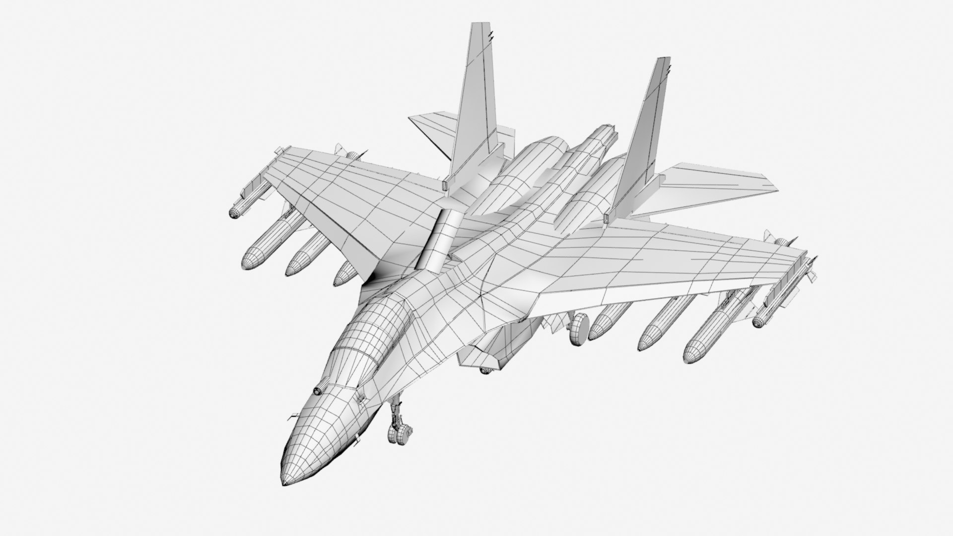 Chinese J16 Fighter Jet 3D - TurboSquid 1972167