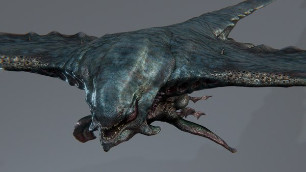 modelo 3d Sea Monster king - Rigged - TurboSquid 2052907