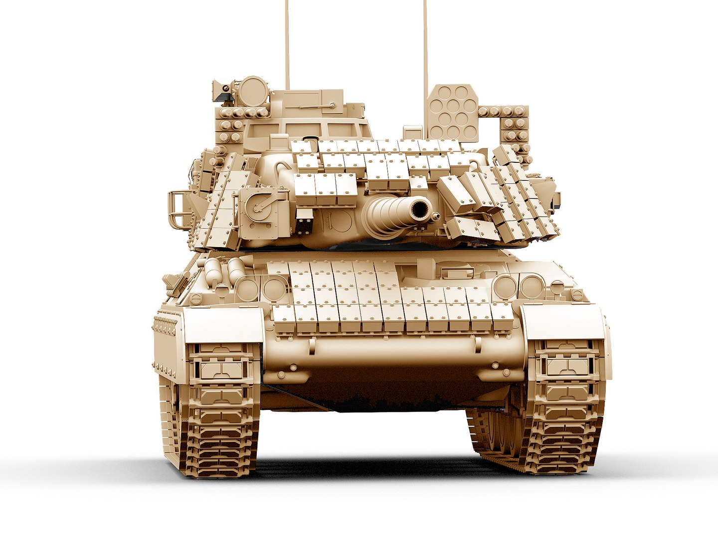 AMX-30 B2 Brennus 3D Model - TurboSquid 2094711