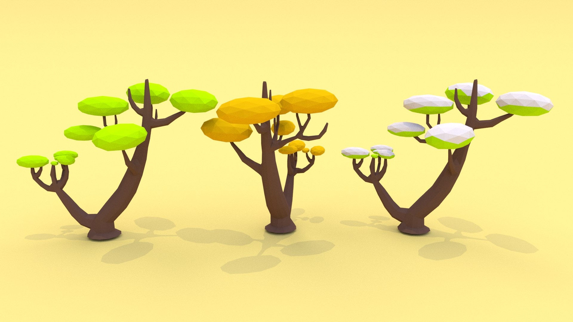 3D tree pack - TurboSquid 1677810