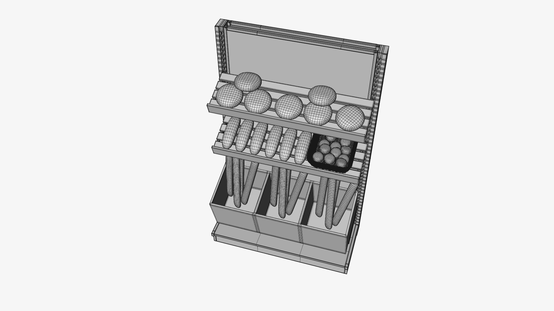 3D Bakery Display - TurboSquid 1478326