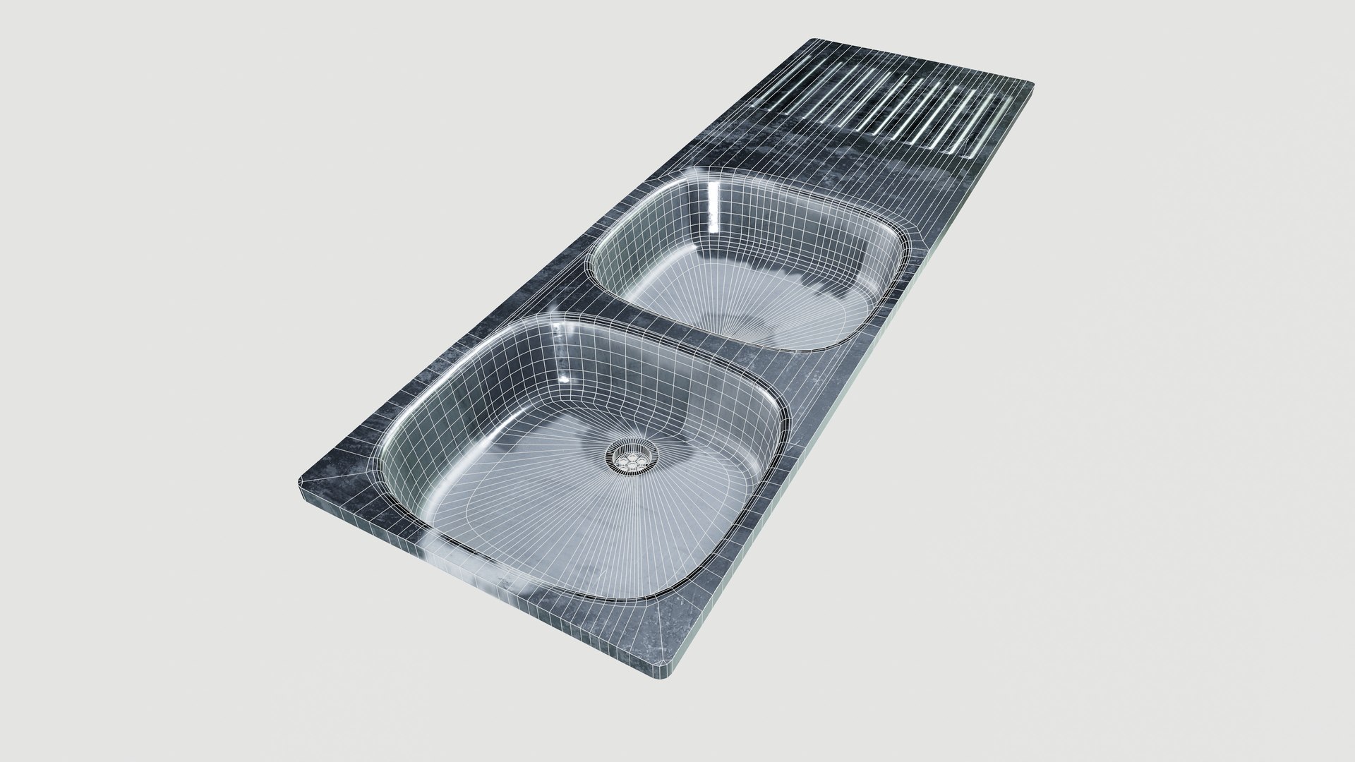 Double Sink 3D - TurboSquid 2412826