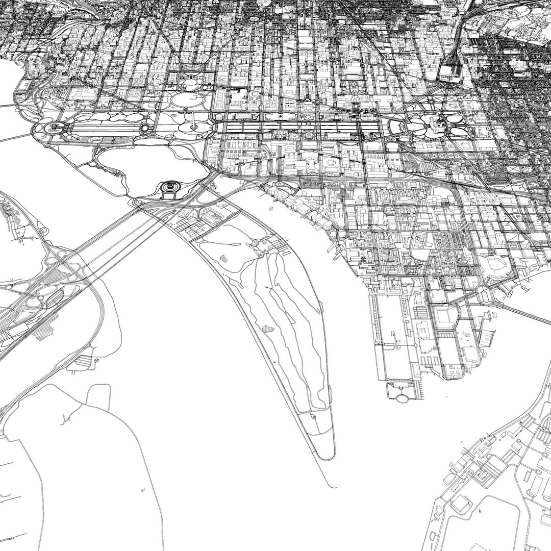 Washington DC USA - City And Urban 3D Model - TurboSquid 2214195