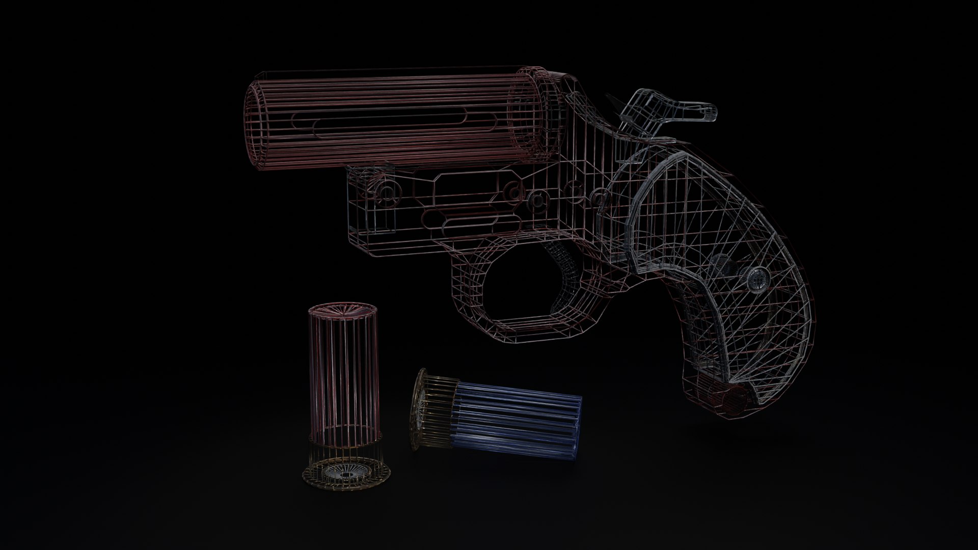 3D Model FlareGun - TurboSquid 2086383