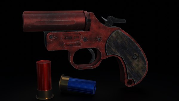modelo 3d FlareGun - TurboSquid 2086383
