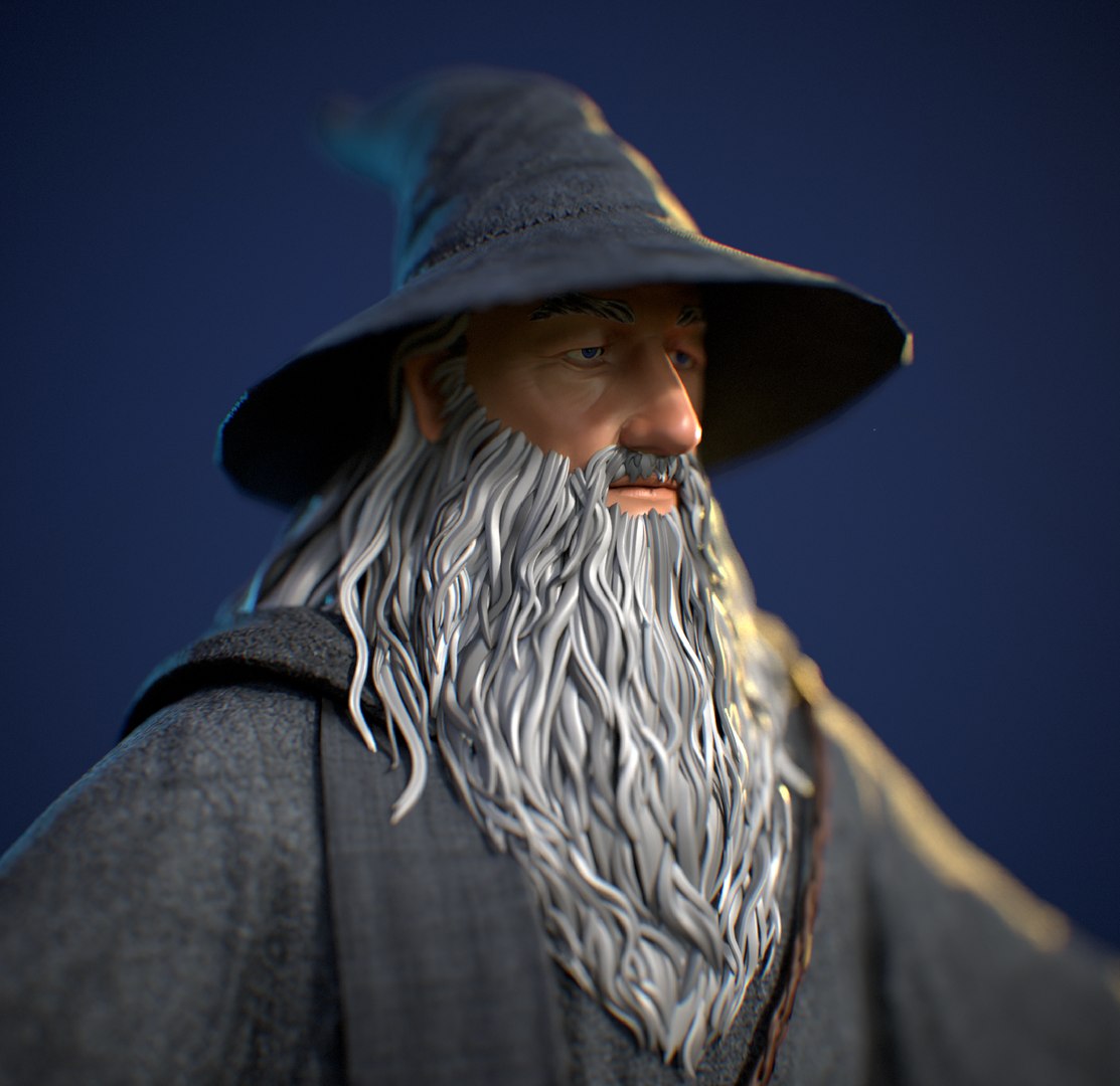 Gandalf 3D Model - TurboSquid 2350072