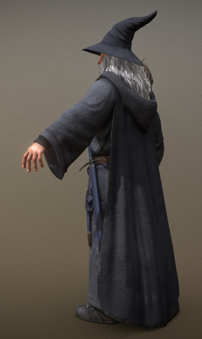 Gandalf 3D Model - TurboSquid 2350072