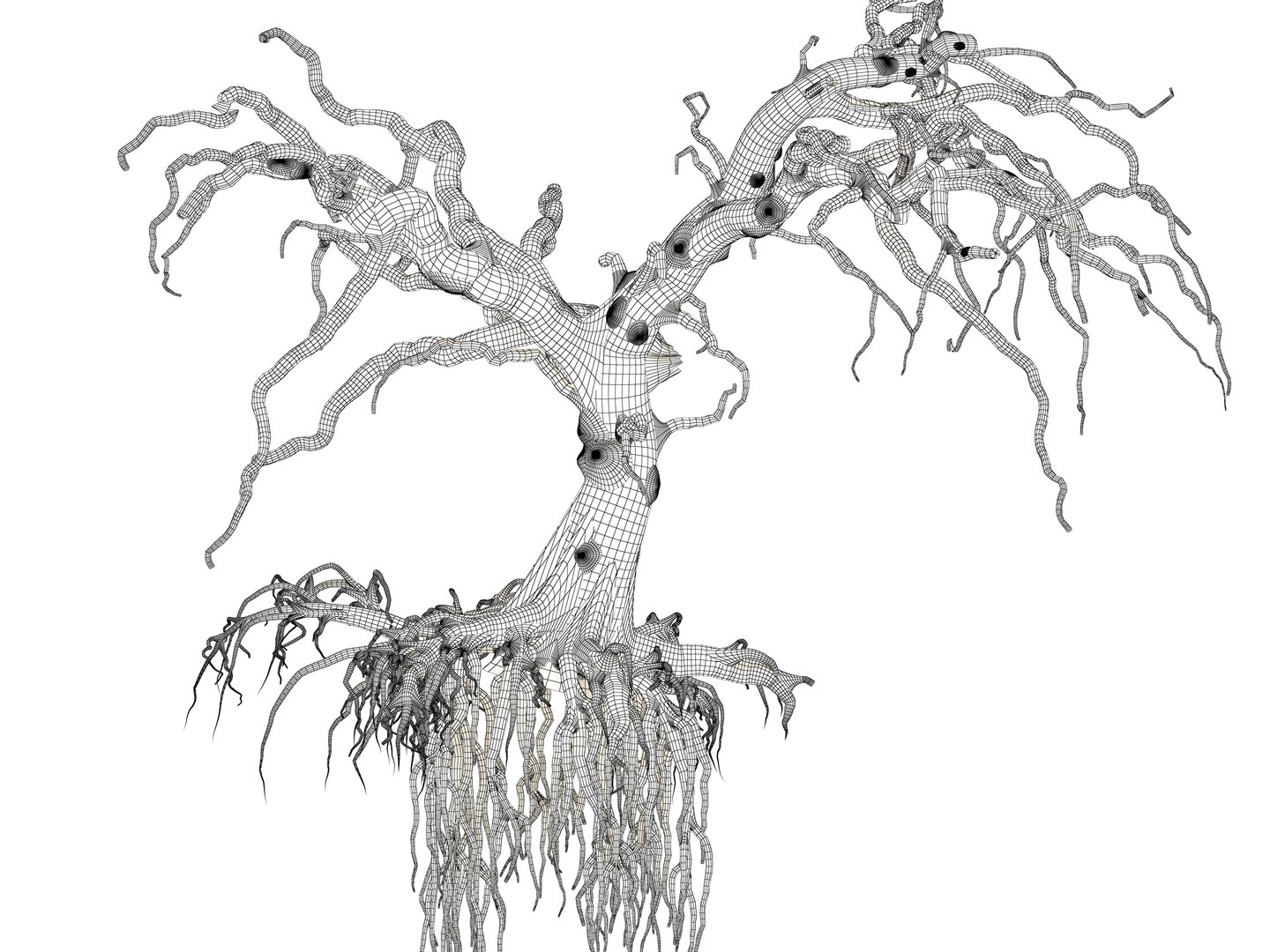Old tree 3D model - TurboSquid 1591940