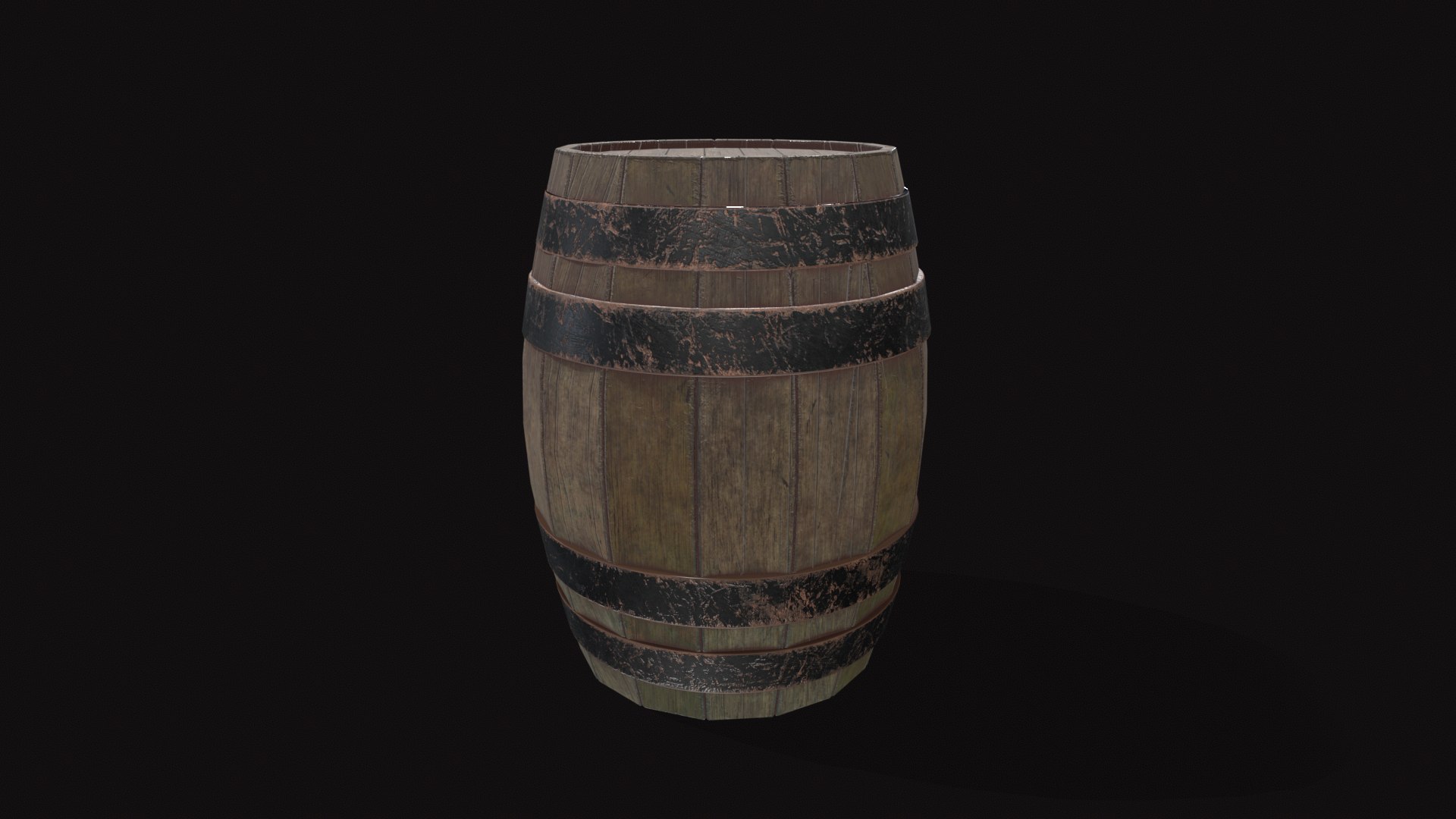 3D Medieval Barrel Model - TurboSquid 2326180