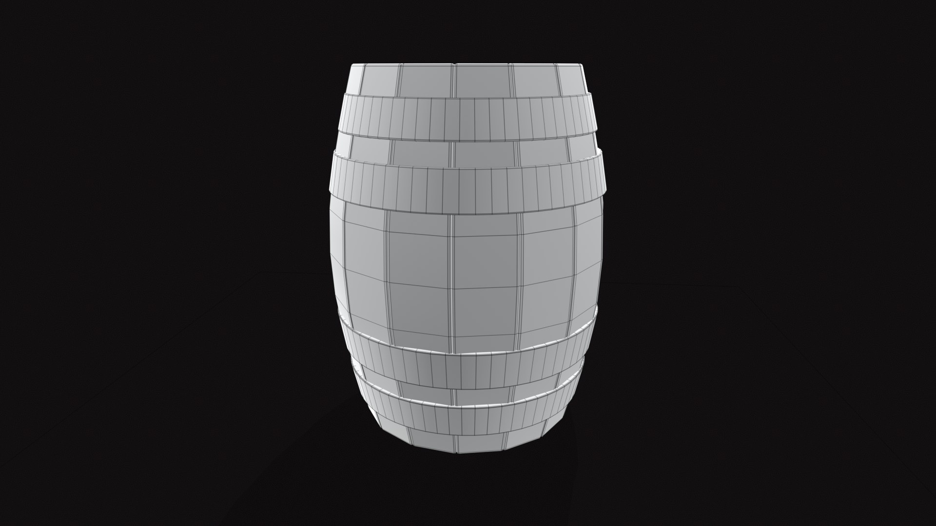 3D Medieval Barrel Model - TurboSquid 2326180