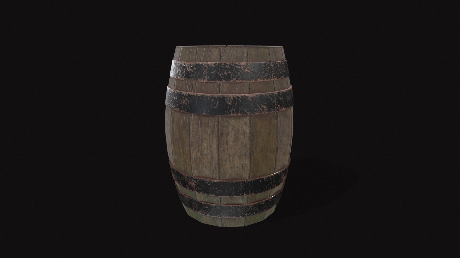 3D Medieval Barrel Model - TurboSquid 2326180
