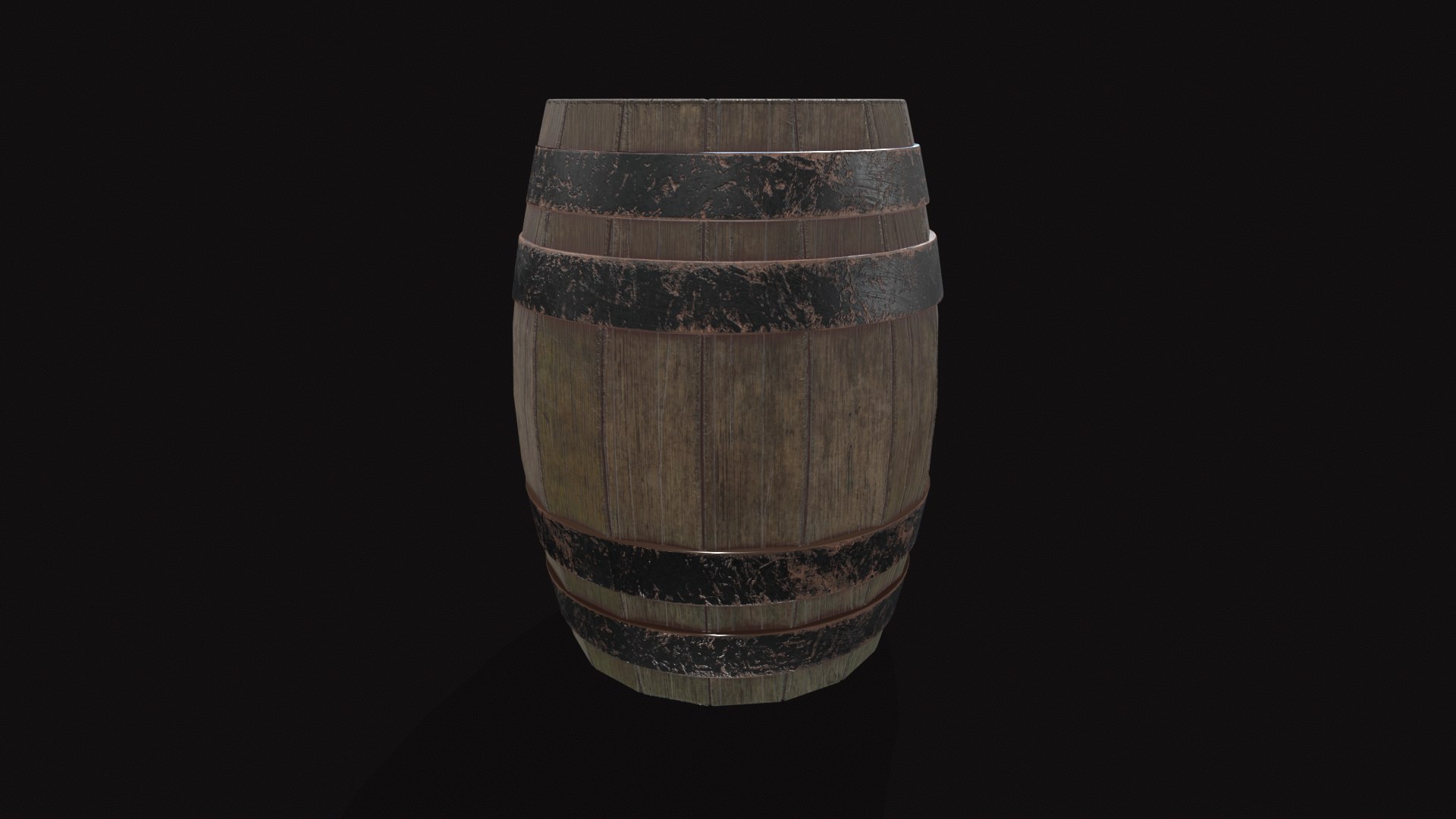 3D Medieval Barrel Model - TurboSquid 2326180