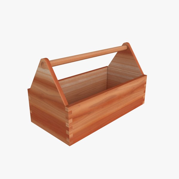 Wooden toolbox 3D model - TurboSquid 1234231