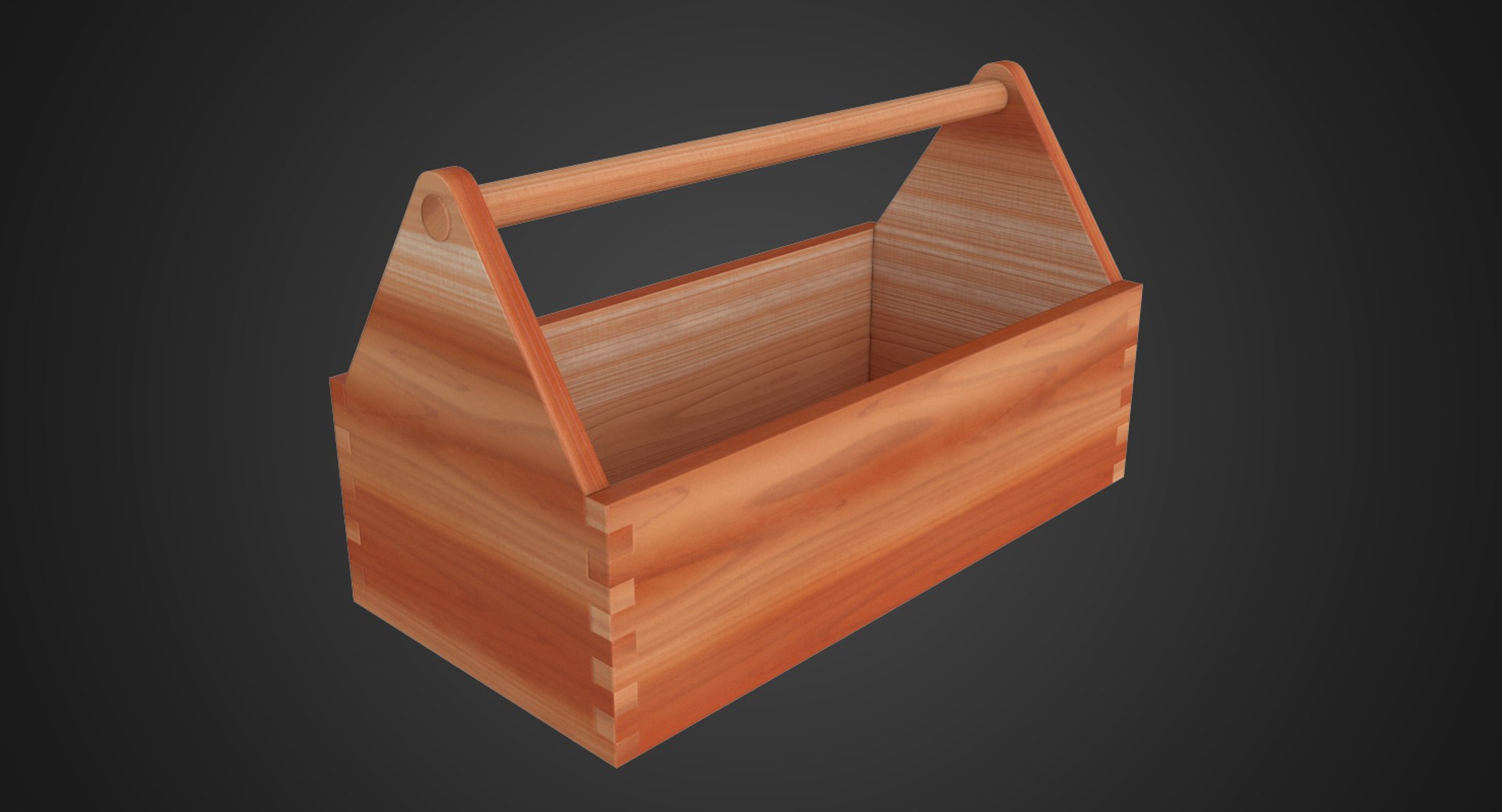 Wooden Toolbox 3D Model - TurboSquid 1234231
