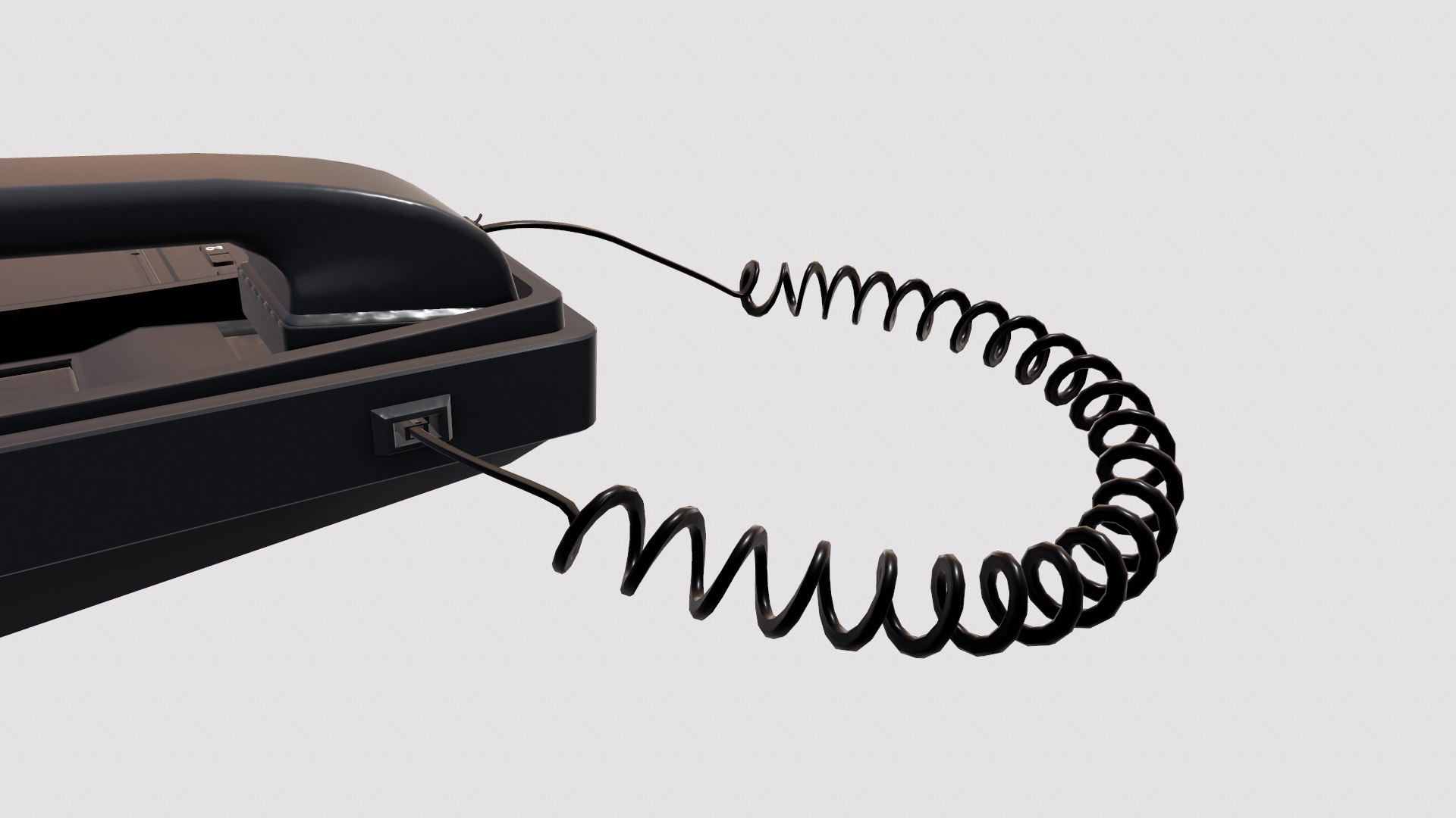 Landline Phone 3D Model - TurboSquid 2297931