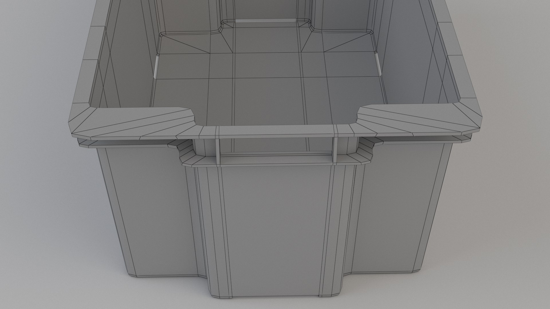 Plastic Crate 3D Model - TurboSquid 1996187