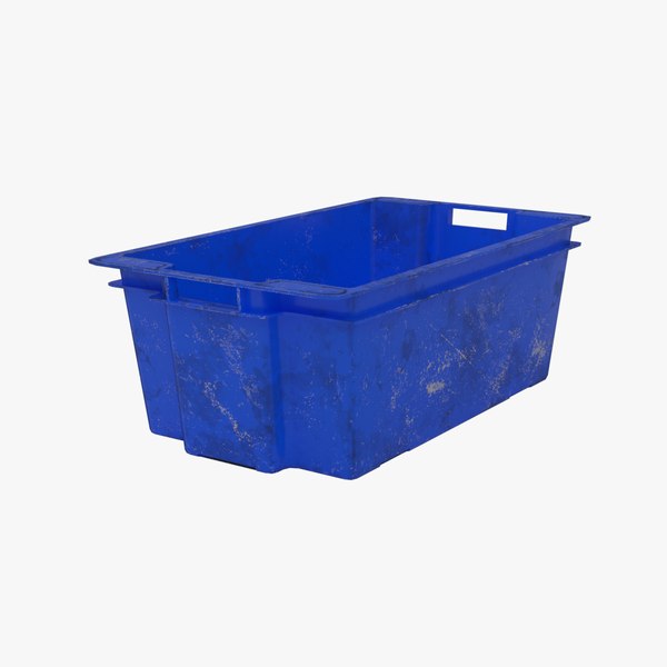 modelo 3d Plastic Crate - TurboSquid 1996187