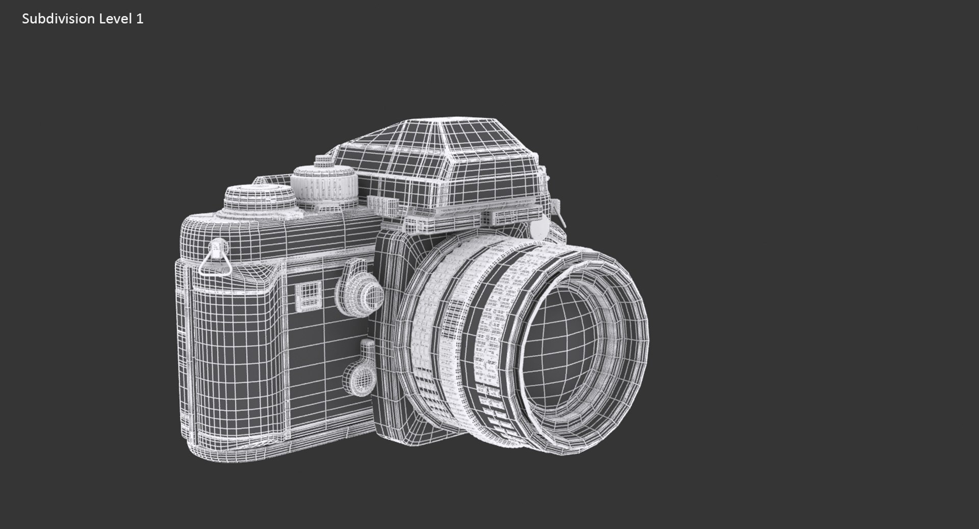 3d Nikon F3 Model