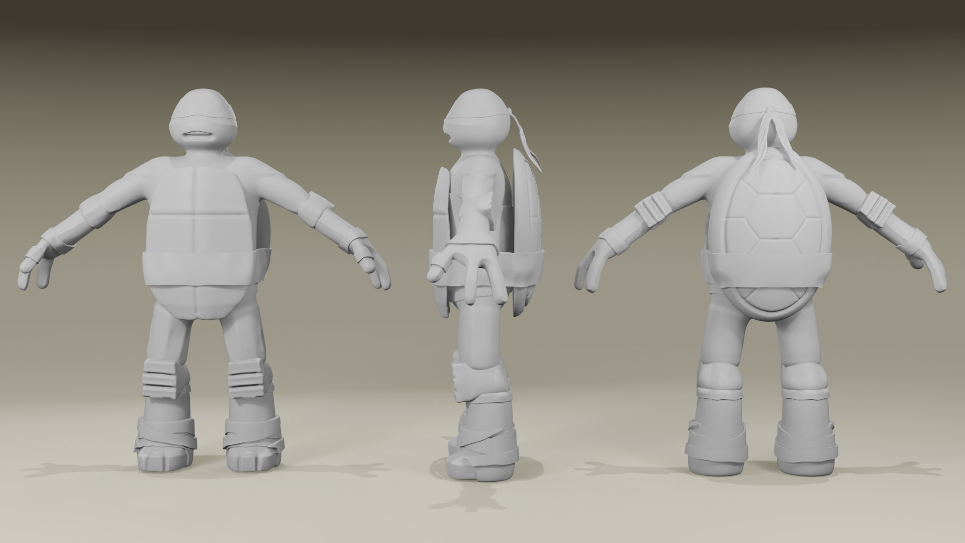 Ninja Turtles 3D Model - TurboSquid 2428541