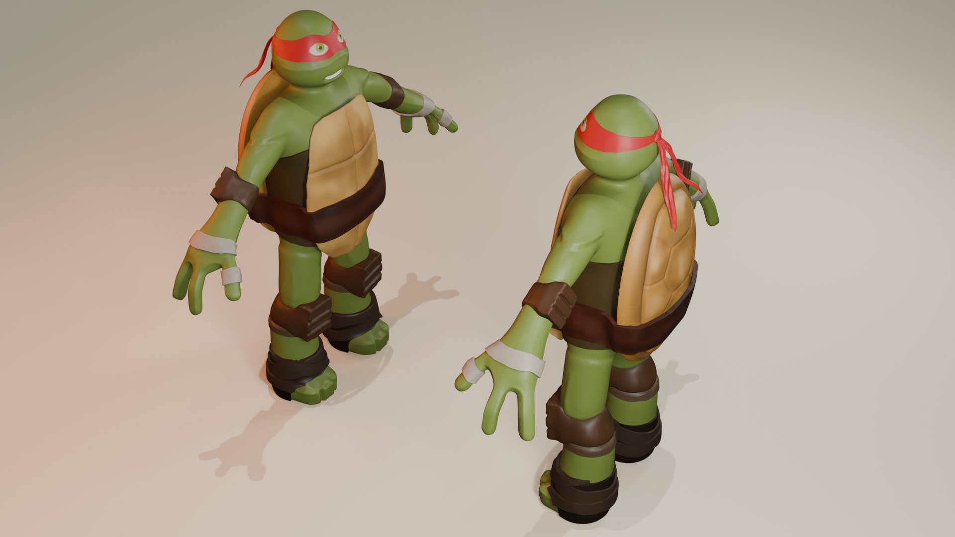 Ninja Turtles 3D Model - TurboSquid 2428541