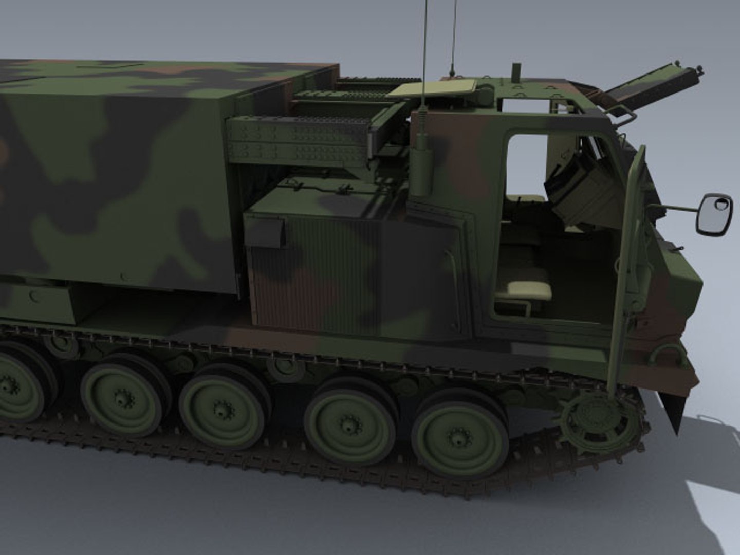 M270 Mlrs Nato 3d Model
