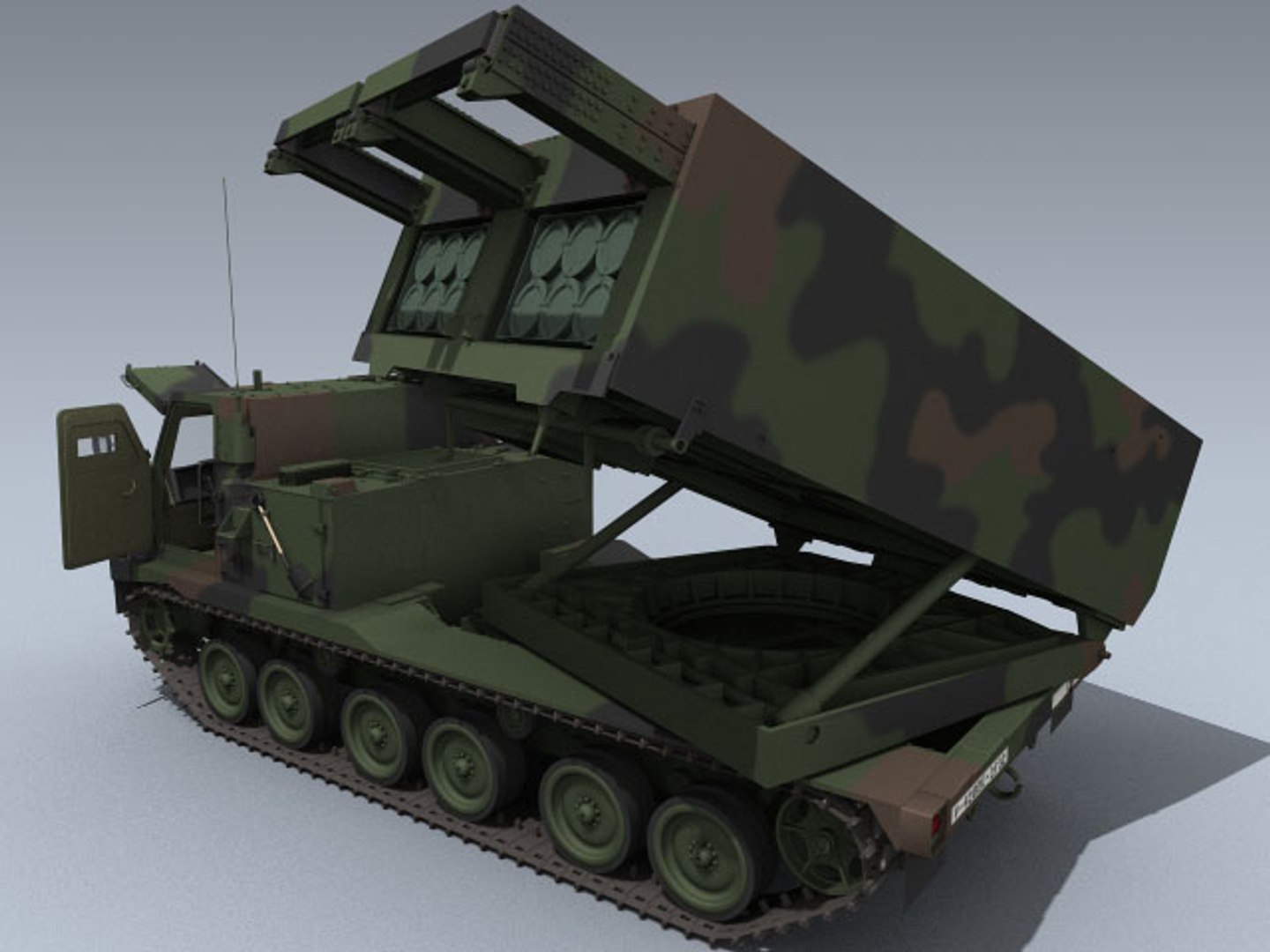 M270 Mlrs Nato 3d Model