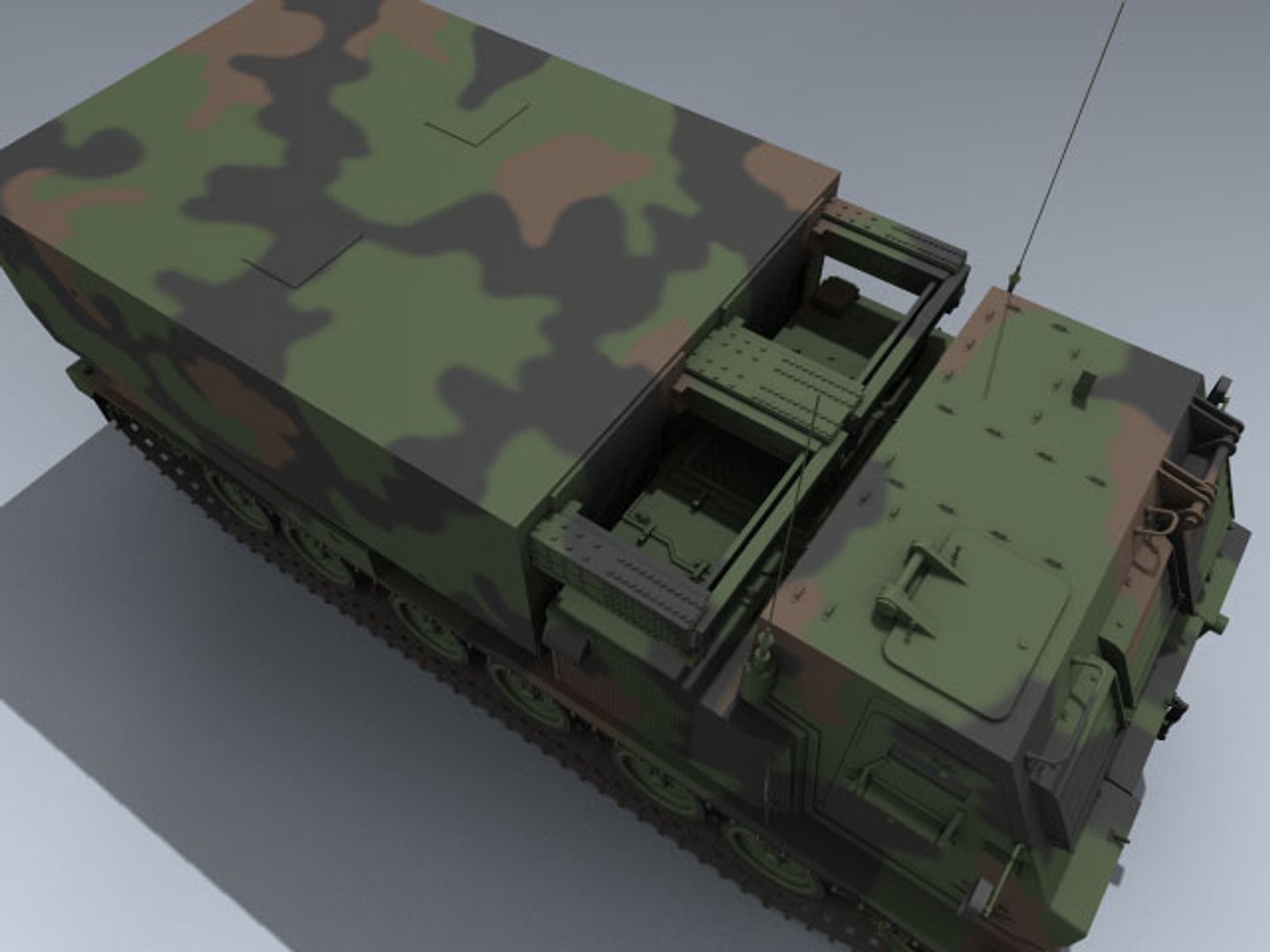 M270 Mlrs Nato 3d Model