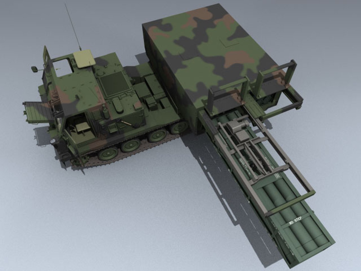M270 Mlrs Nato 3d Model