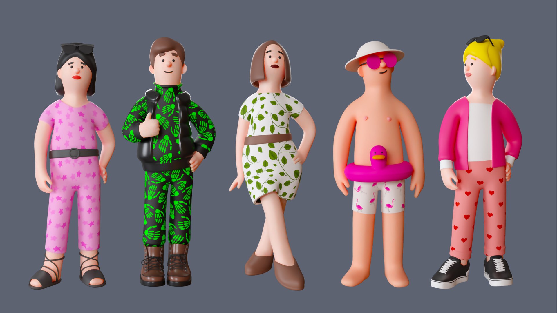 Characters 6 03 3D Model - TurboSquid 1914681