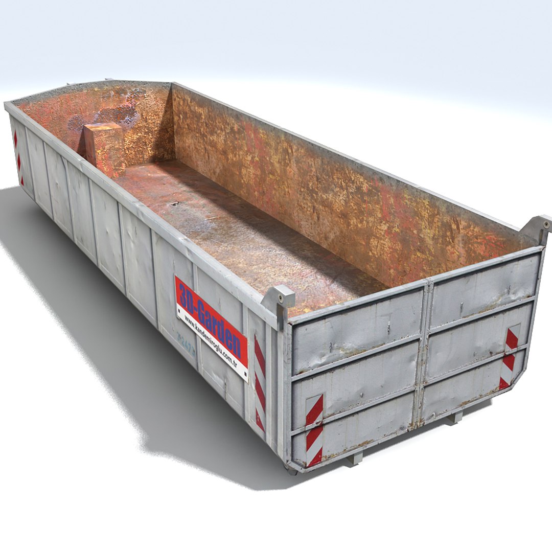 3d Waste Container