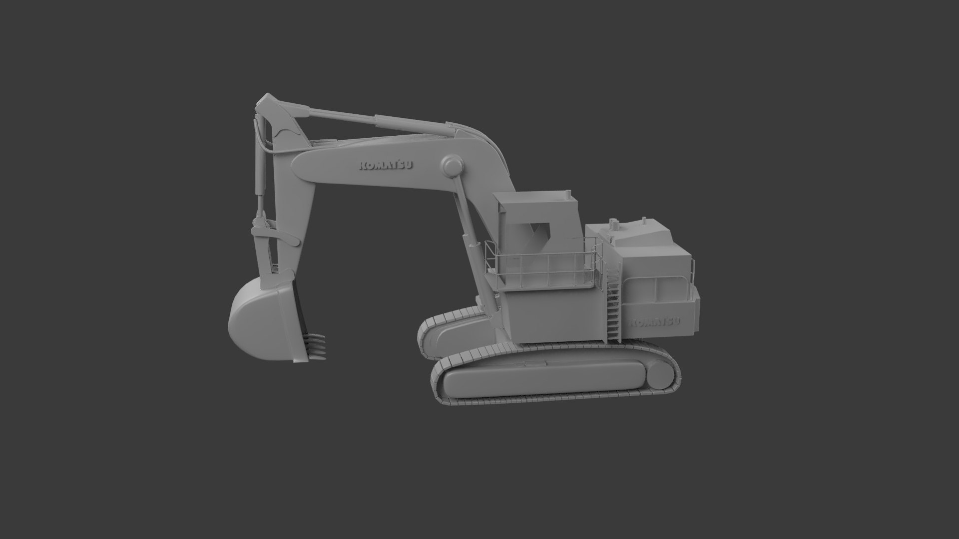 3D Excavator Model - TurboSquid 1957846