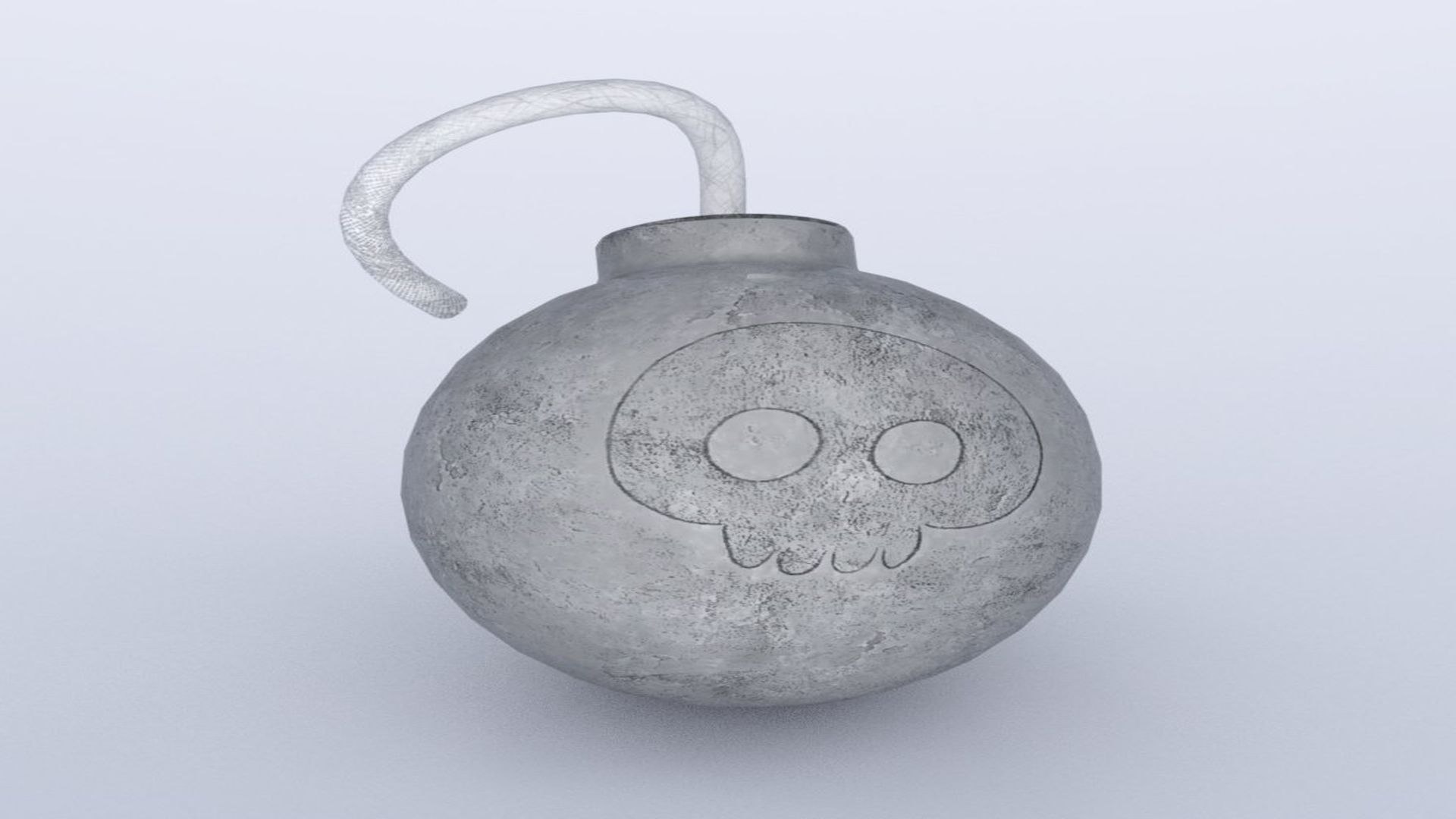 3D Comic Bomb - TurboSquid 2184278