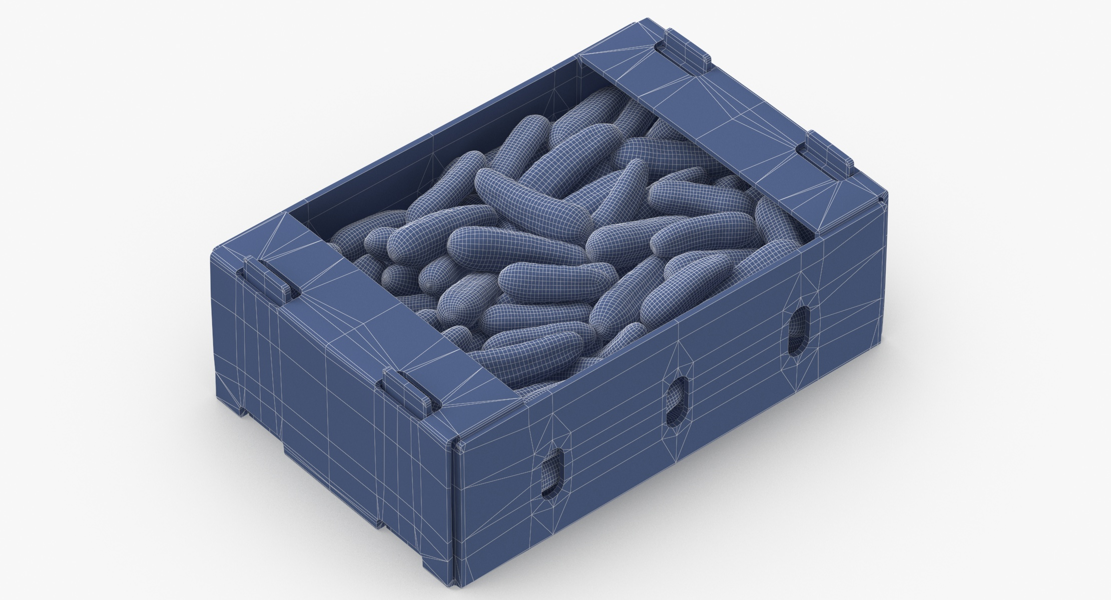 3D cardboard display box kirby model - TurboSquid 1478302