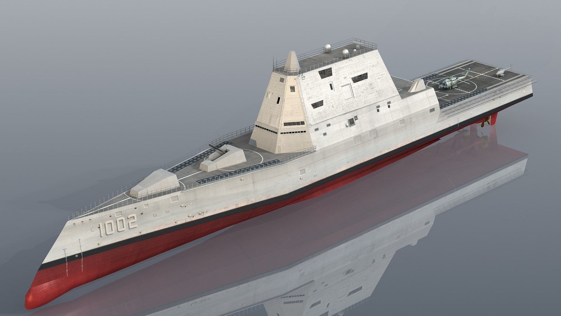 3D USS L B Johnson DDG 1002 Destroyer Model - TurboSquid 1830198