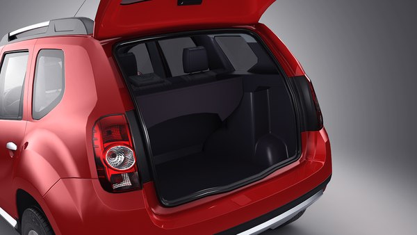dacia duster 2010 3d model