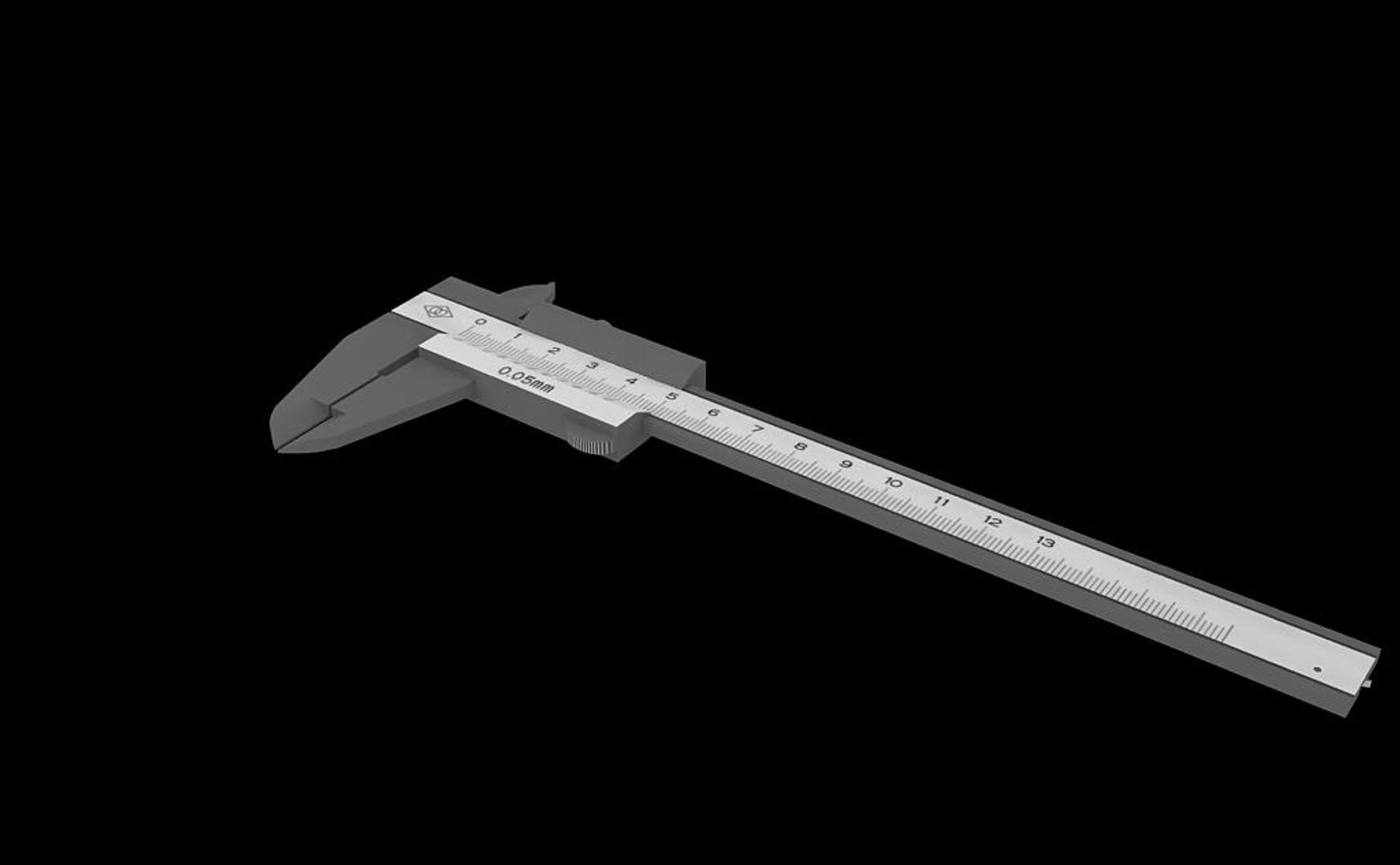 3d Vernier Caliper Model