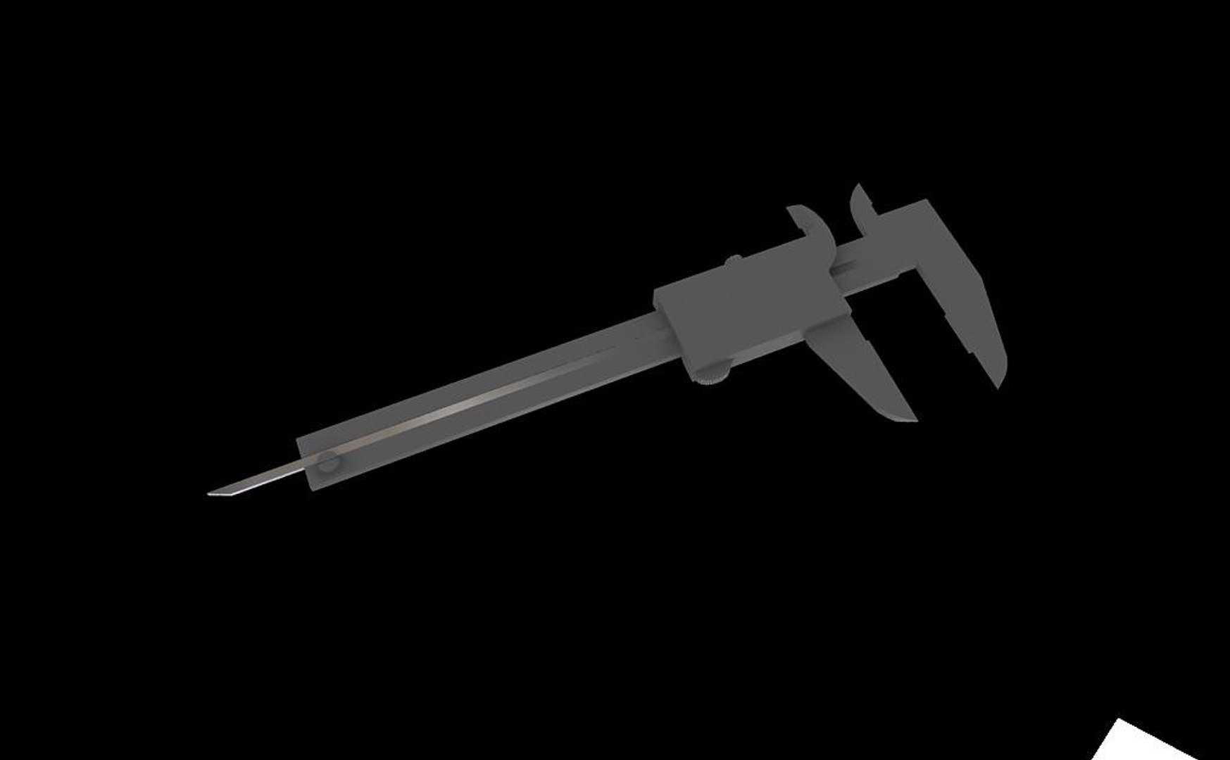 3d Vernier Caliper Model