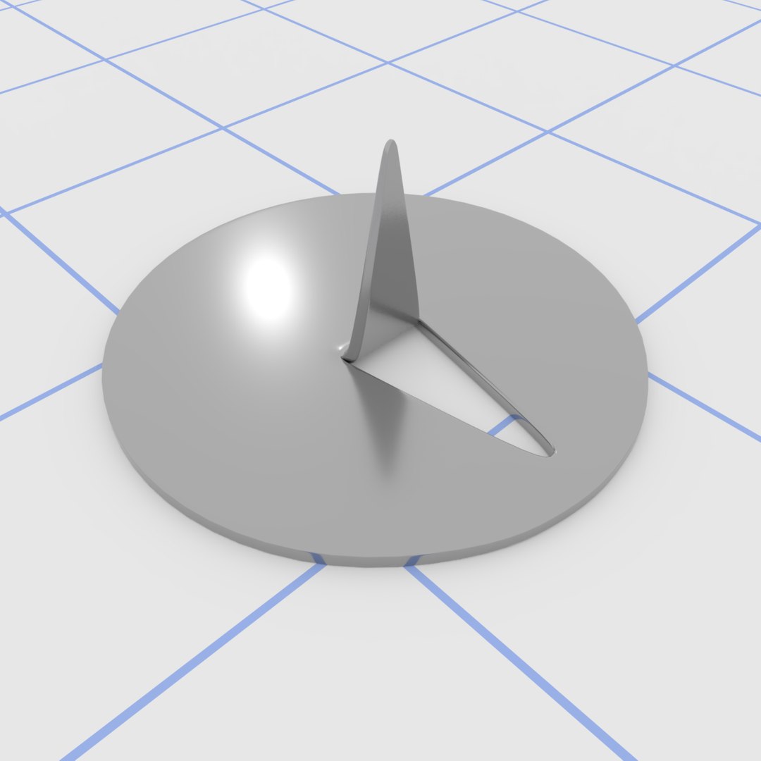 Thumb Tack Thumbtack 3D Model - TurboSquid 1340522