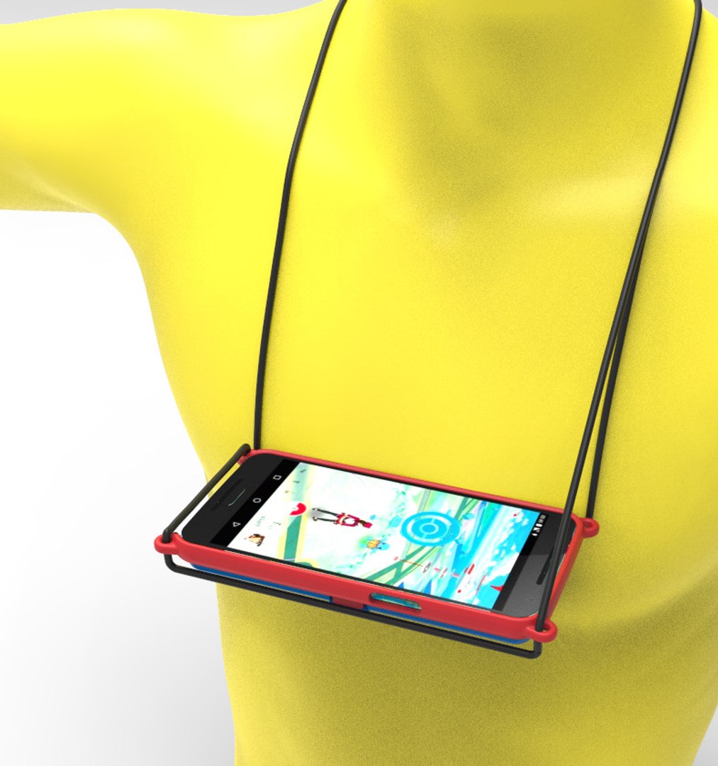 pokemon travel case credit 3d model