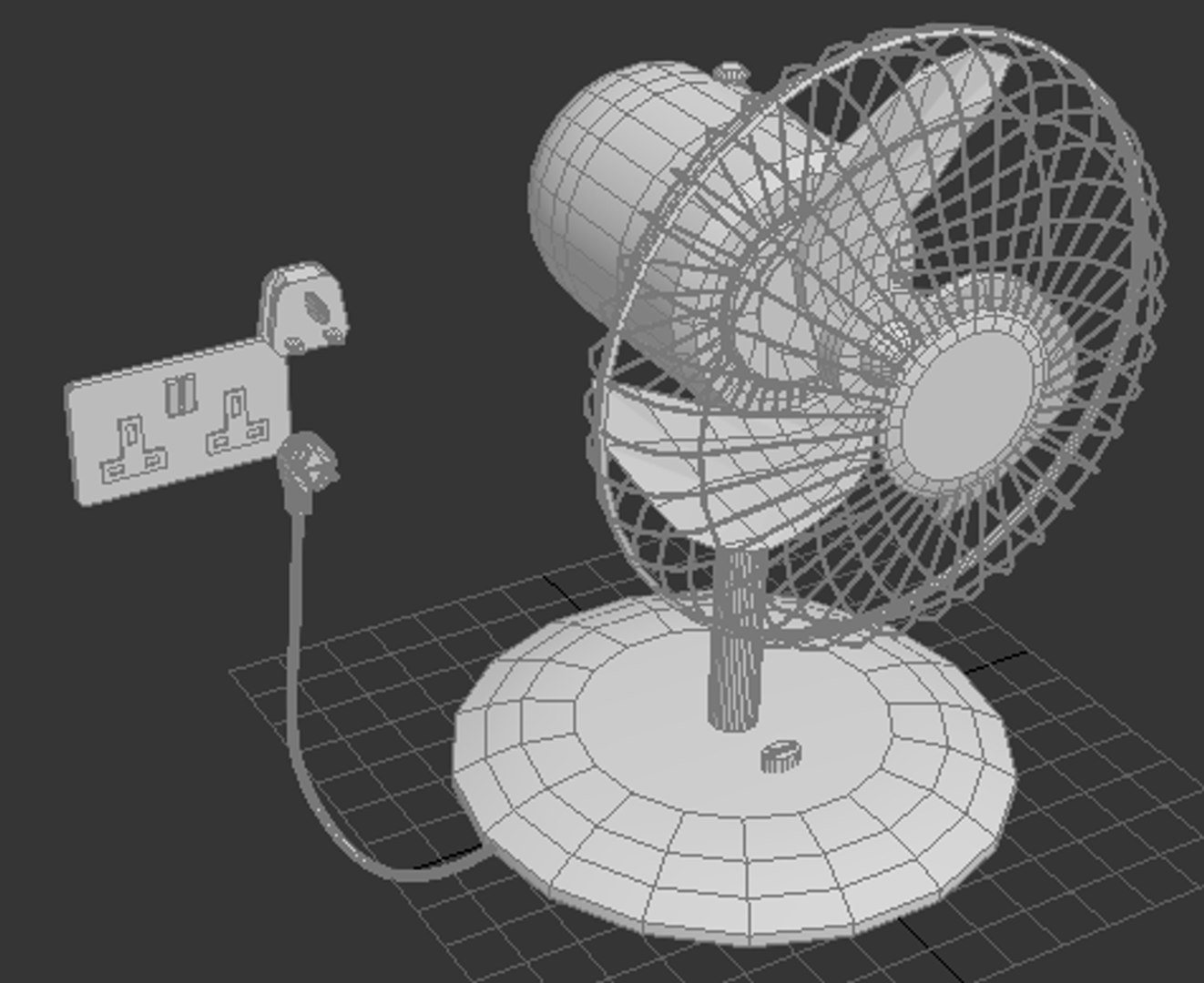 Fan Tablefan Model - TurboSquid 1603564