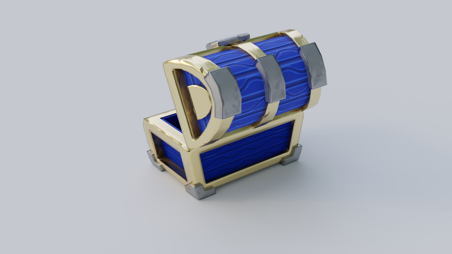 Treasure Chests Low Poly Model And Animation 3D Model - TurboSquid 1906512