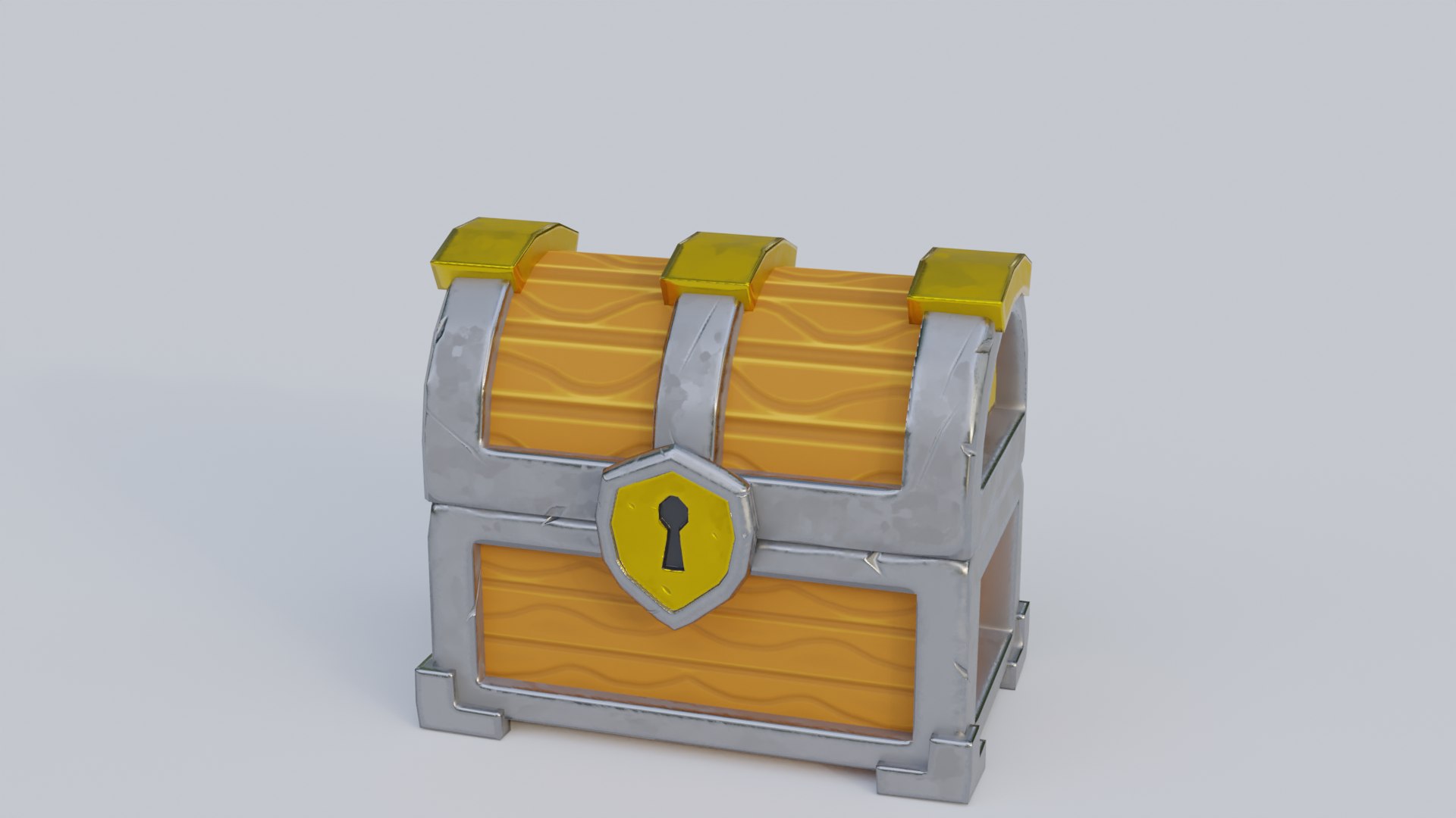 Treasure Chests Low Poly Model And Animation 3D Model - TurboSquid 1906512