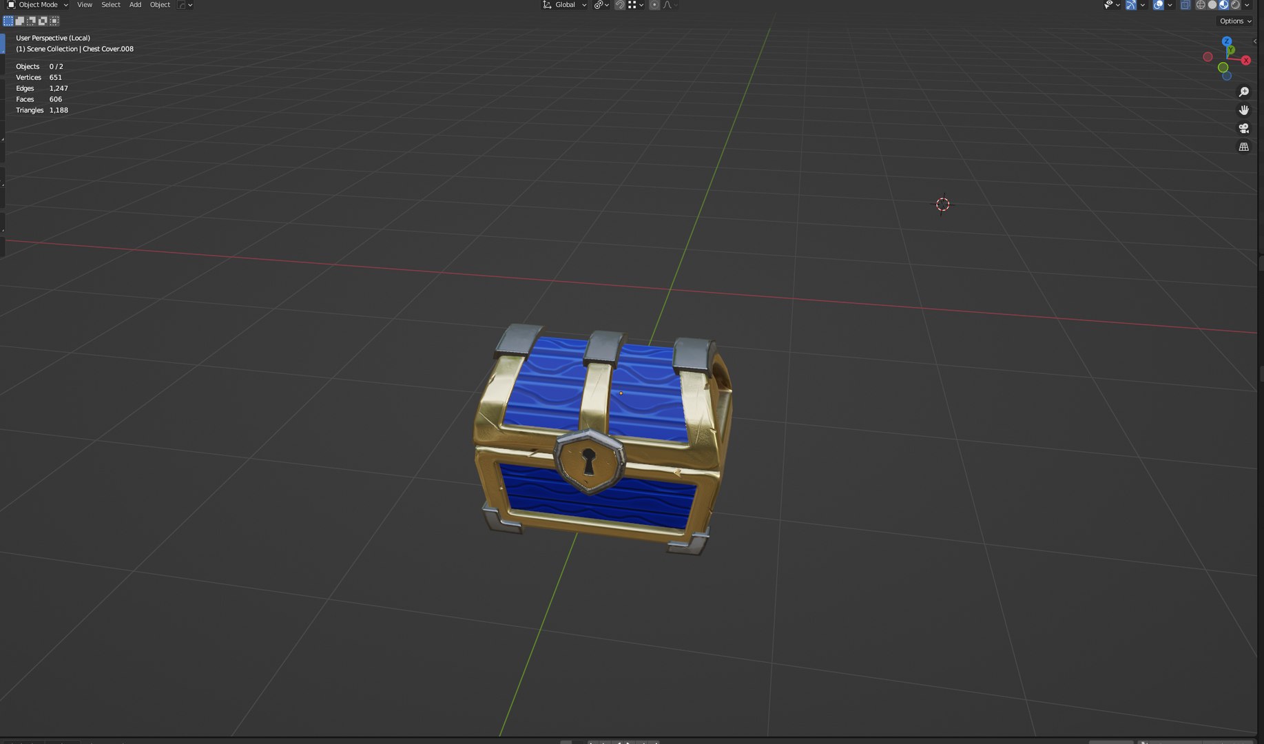 Treasure Chests Low Poly Model And Animation 3D Model - TurboSquid 1906512