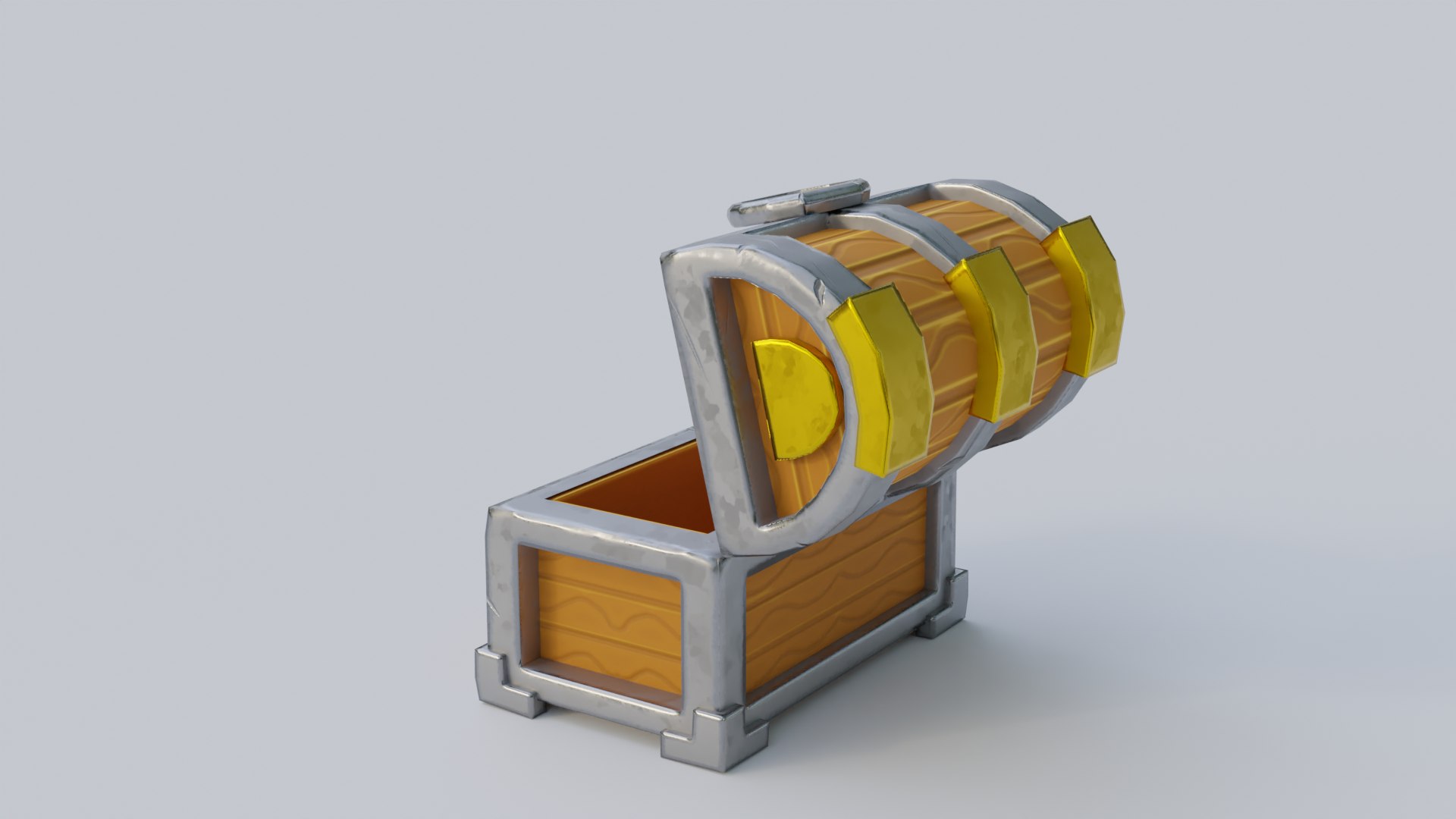 Treasure Chests Low Poly Model And Animation 3D Model - TurboSquid 1906512