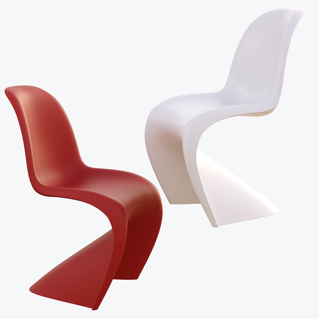 Vitra Panton Chair 3D Model - TurboSquid 2076457
