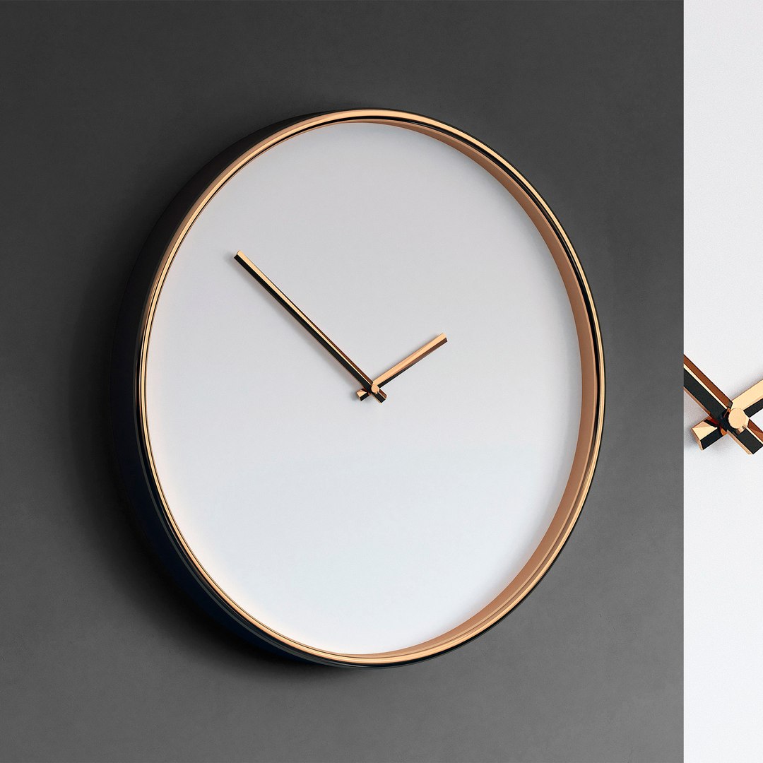 Wall clock set 47 3D - TurboSquid 1594230