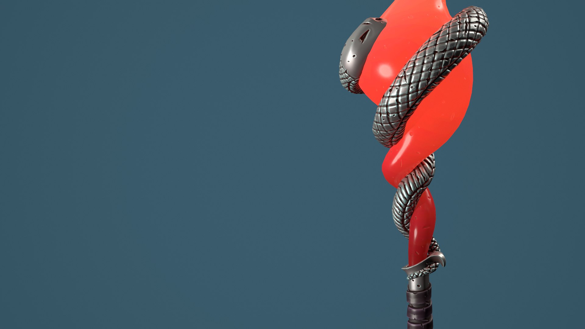 3D model Snake mace - TurboSquid 1791694