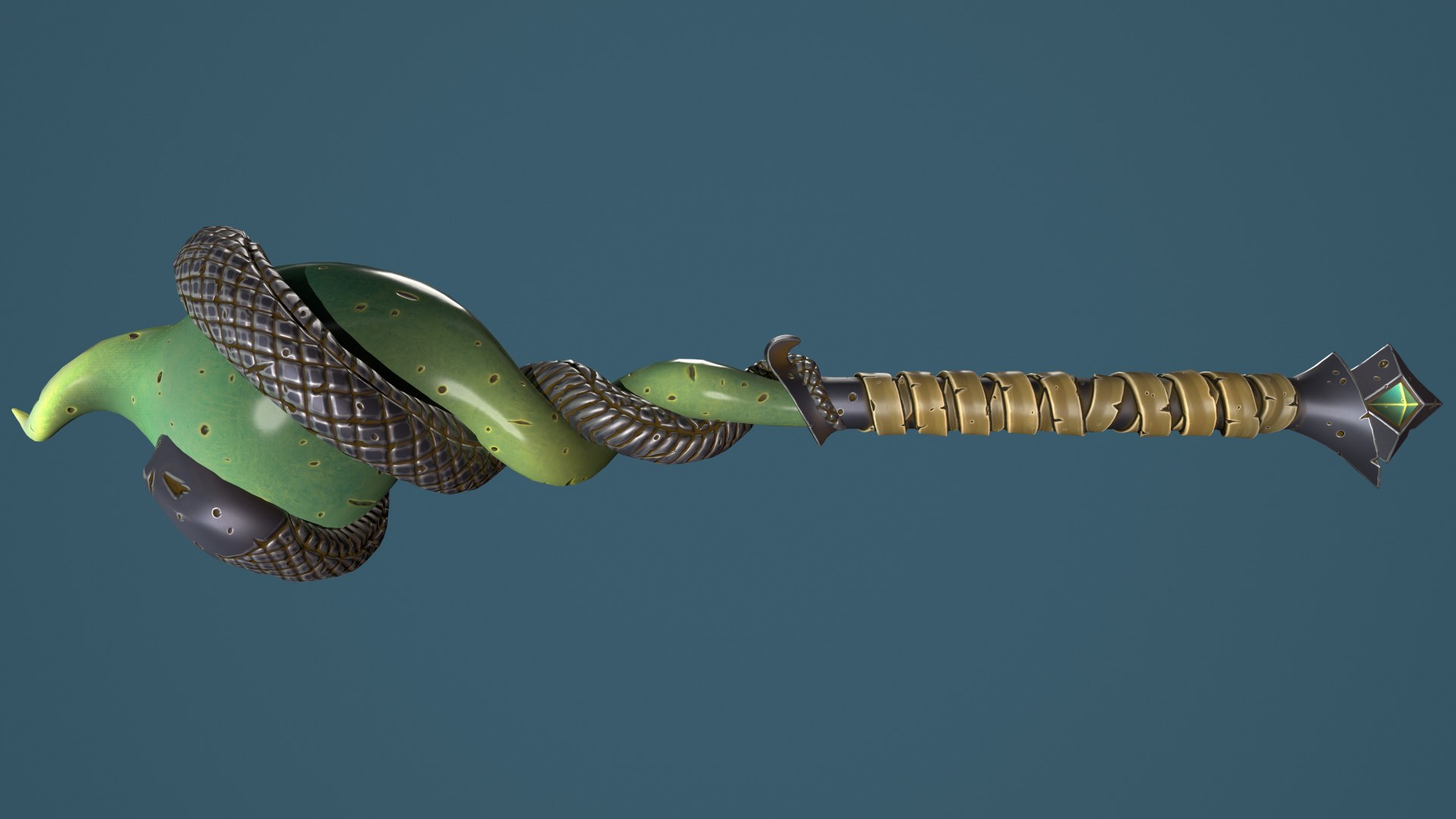 3D model Snake mace - TurboSquid 1791694